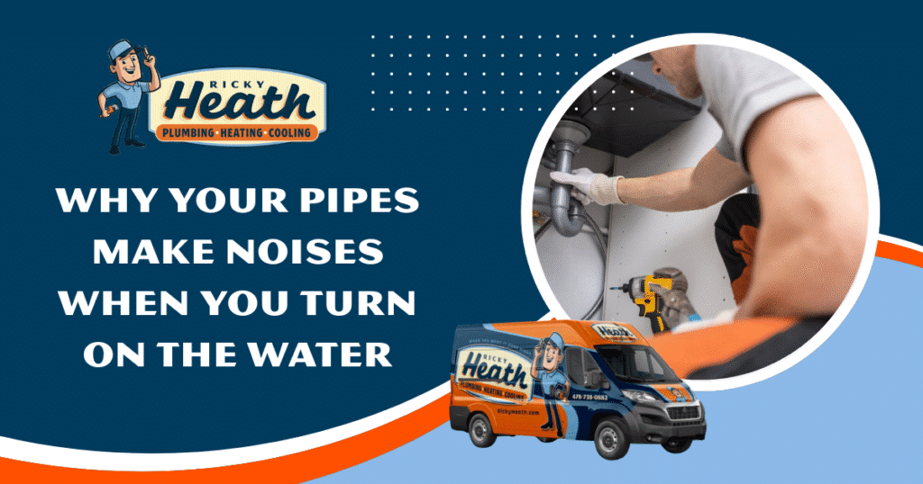 Why Do Your Pipes Make Noises When You Turn on the Water?